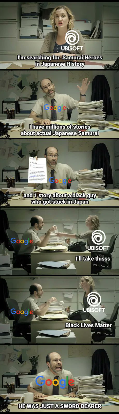 How you write AAA game story nowaday....!!! - 9GAG