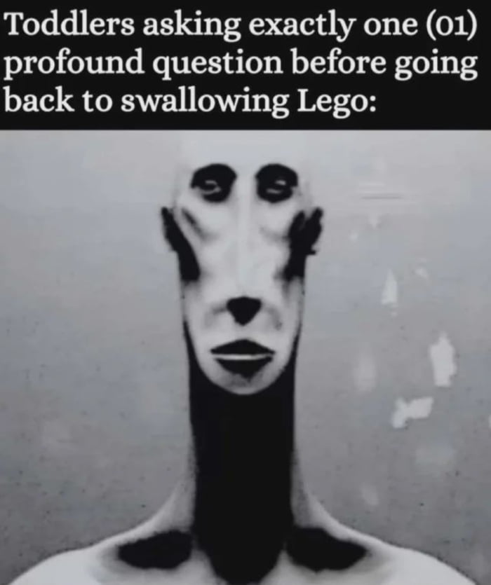 That one deep question before they go back to chaos - 9GAG