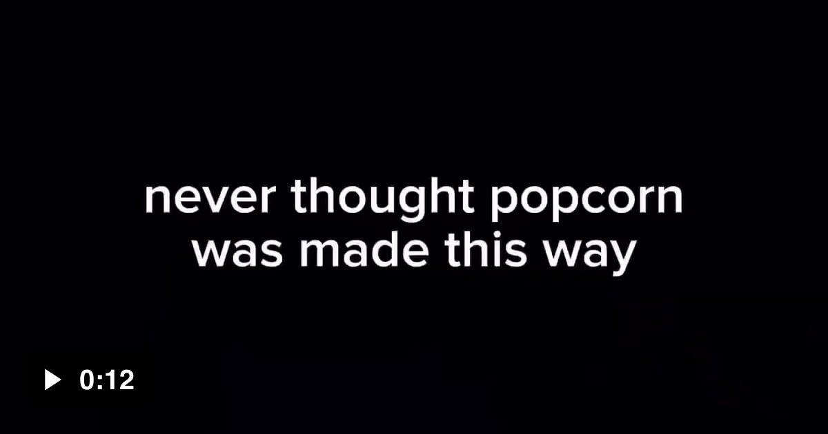 Popcorn under a microscope is insane - 9GAG