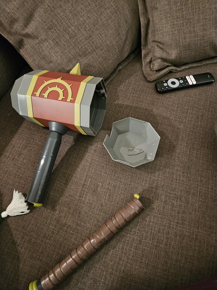 Pro tip: don't swing the rohirim popcorn bucket like a real hammer - 9GAG