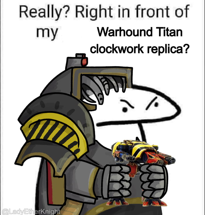 That one interaction between Fulgrim and Perturabo - 9GAG