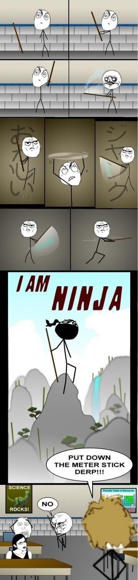 Rage Comic - Ninja - 9GAG
