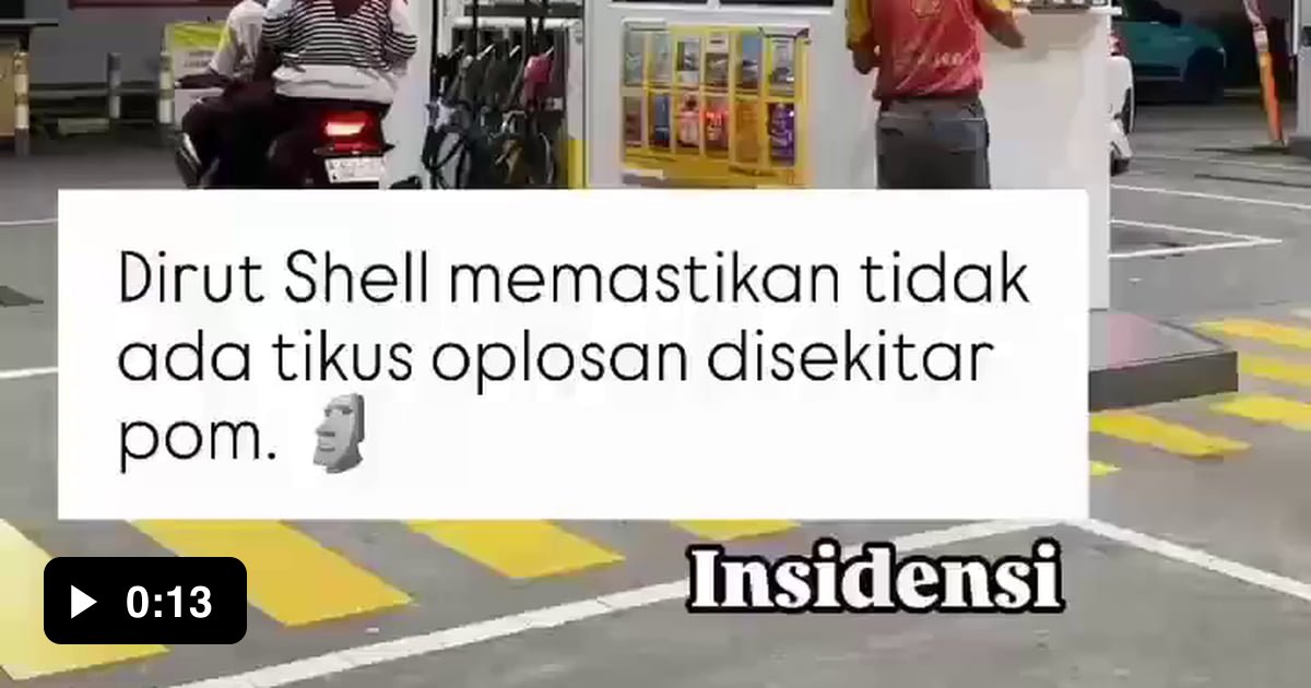 Shell gasoline station guard /security - 9GAG