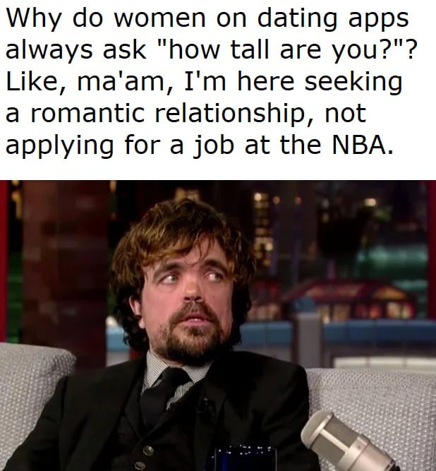 They always ask that, for some reason - 9GAG