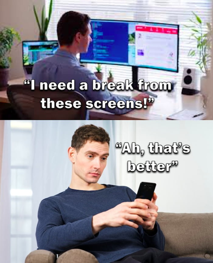 Aaaa yes it's time for a screen change - 9GAG