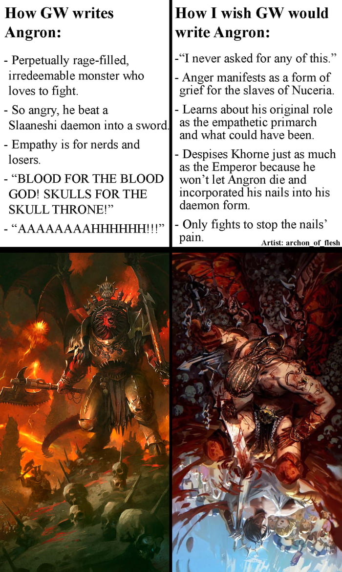 Sadgron is the best Angron - 9GAG