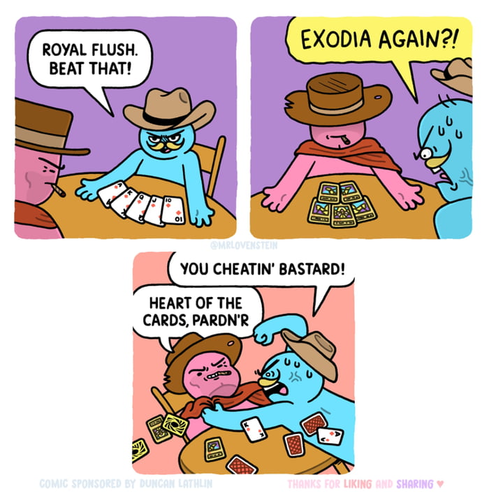 King of Hearts......| Credits: @mrlovenstein | *Bonus Panel in Comments* - 9GAG