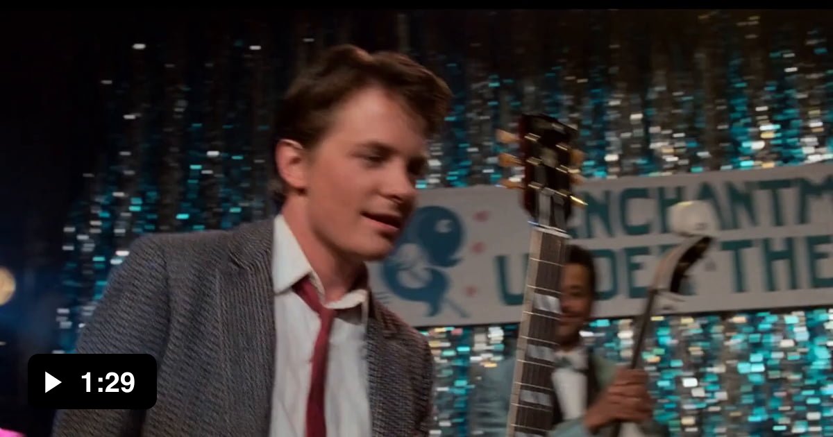 Marty McFly Playing Metal - 9GAG