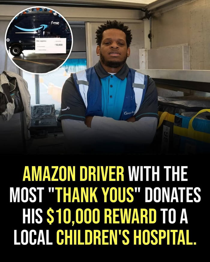 A true hero delivering kindness beyond packages. - 9GAG
