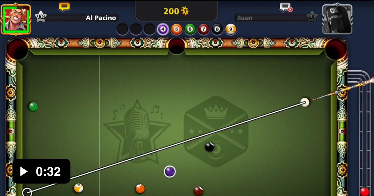 8 Ball Pool: 9 ball. Insane and legendary shot. - 9GAG