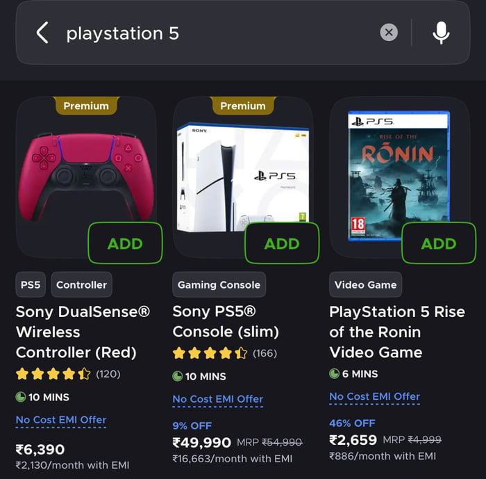 PS 5 home delivery in 10 mins - 9GAG