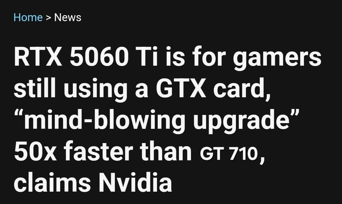 Fixed that for you, NVIDIA - 9GAG