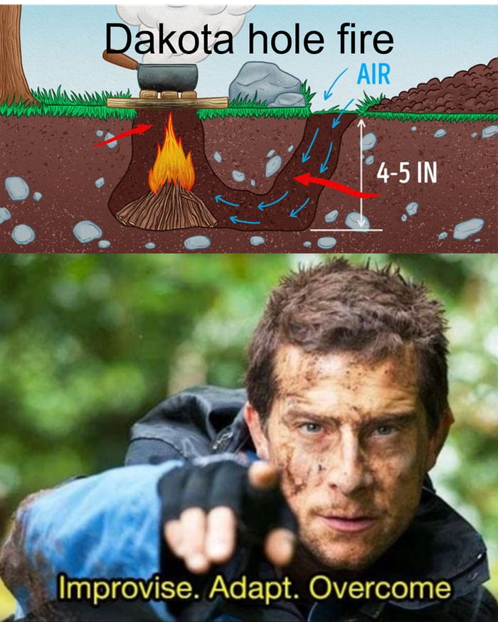 Always be prepared for survival - 9GAG