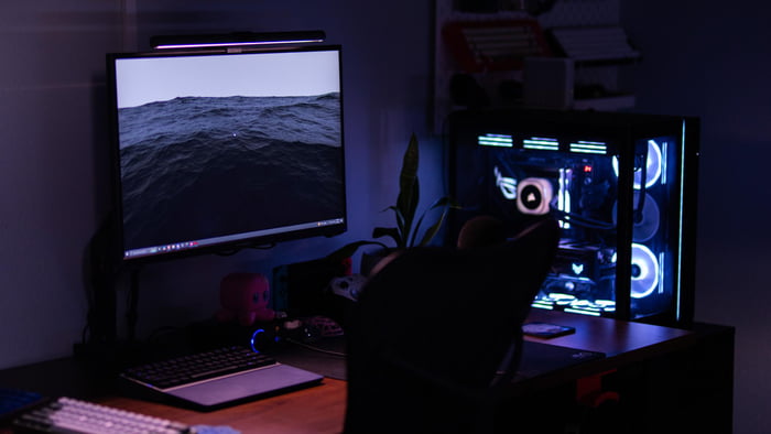 Updated 2025 setup :) from dual to single monitor - 9GAG