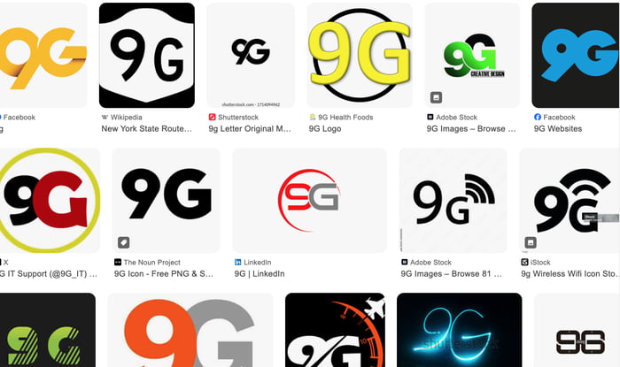 9g logos that are not from 9gag - 9GAG