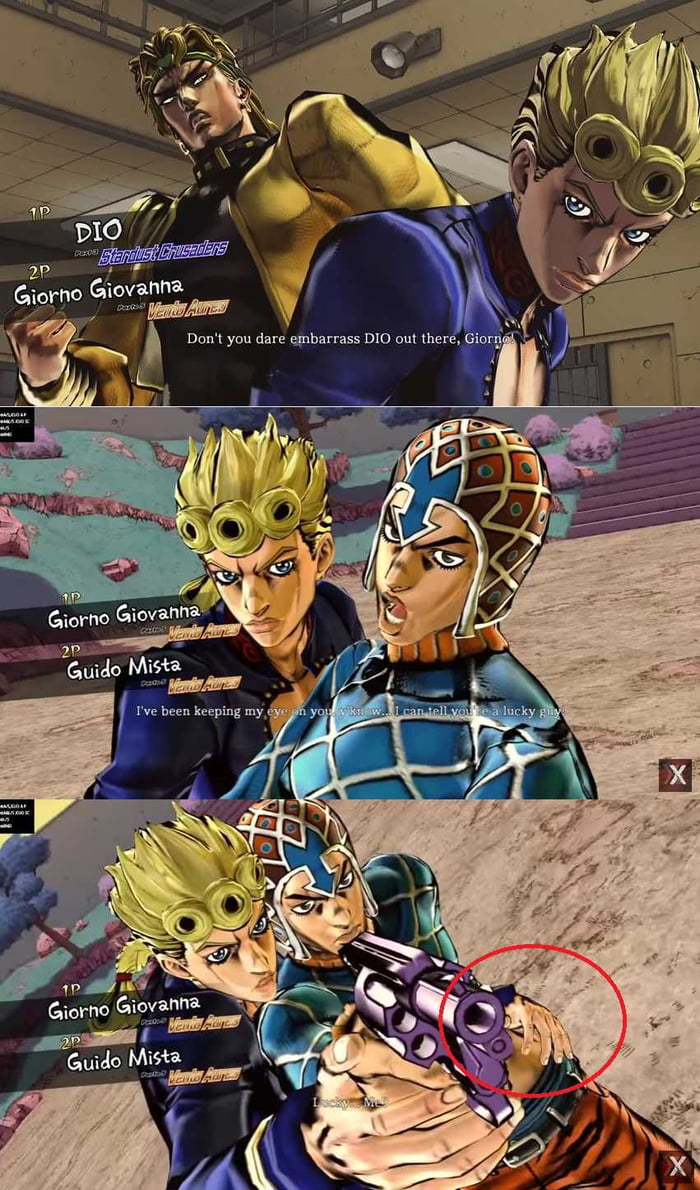 Dio : ... Don't think about it, Pucci - 9GAG