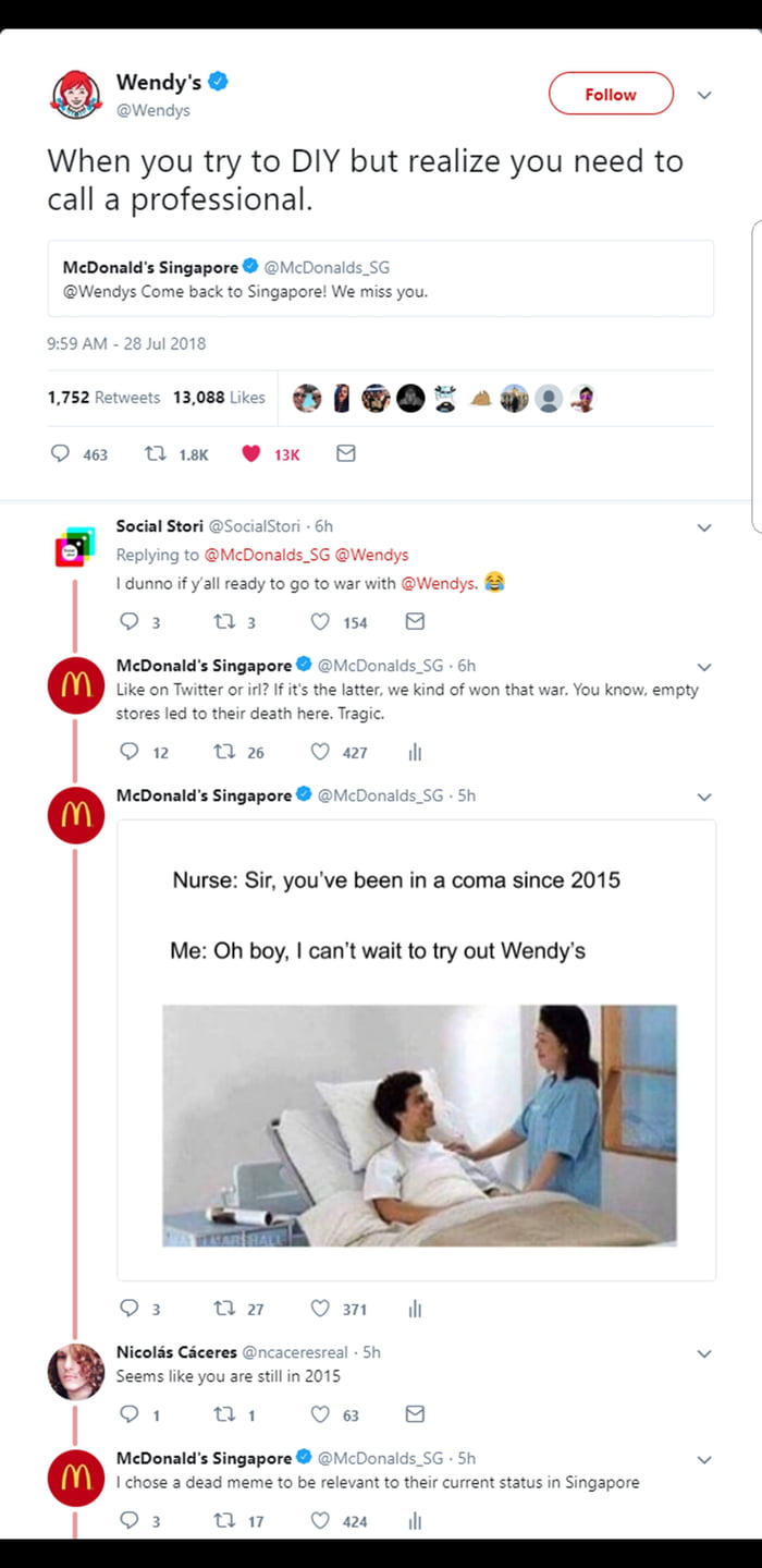 Wendy's roast backfires - 9GAG