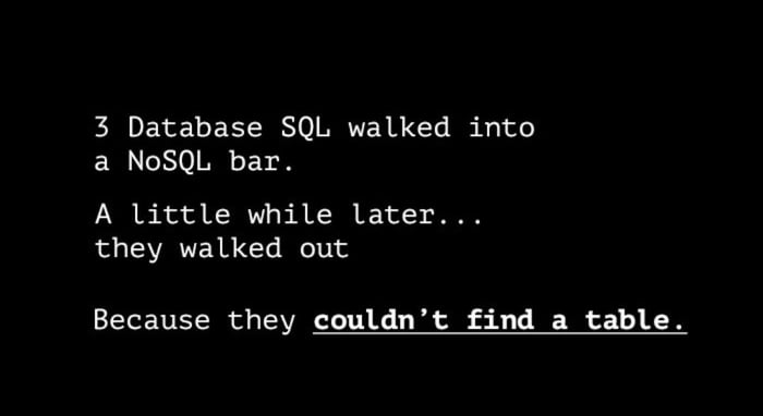 Sql Joke - 9GAG