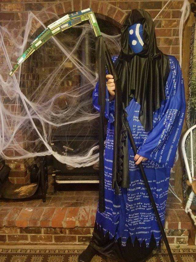 Blue Death Costum! - 9GAG