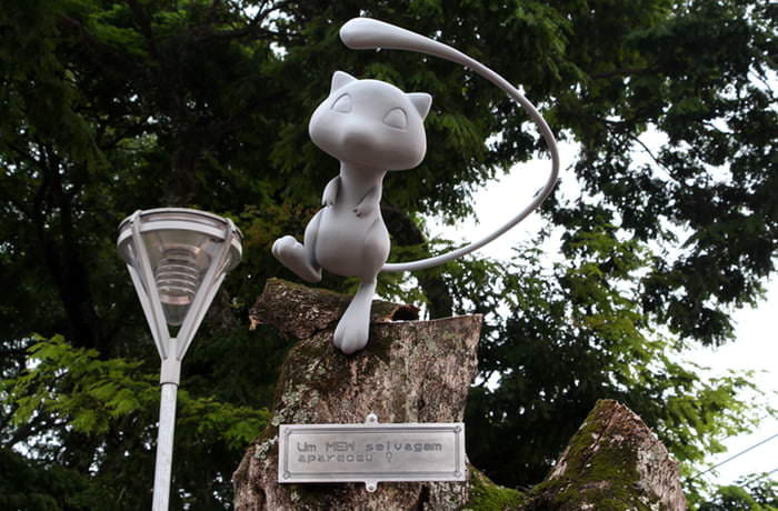 In Brazil, there's an anonymous sculptor making perfect Pokémon statues ...