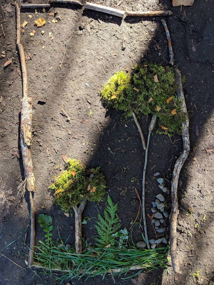 Came across some random ground art on my walk yesterday. - 9GAG