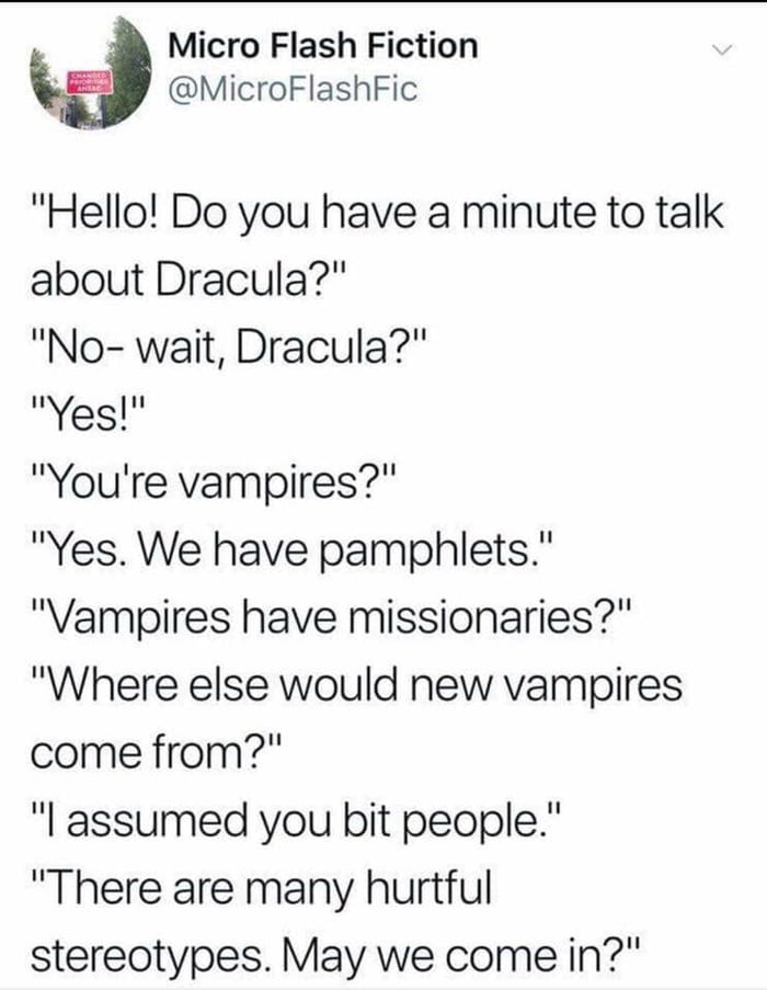 Dracula Witnesses - 9GAG