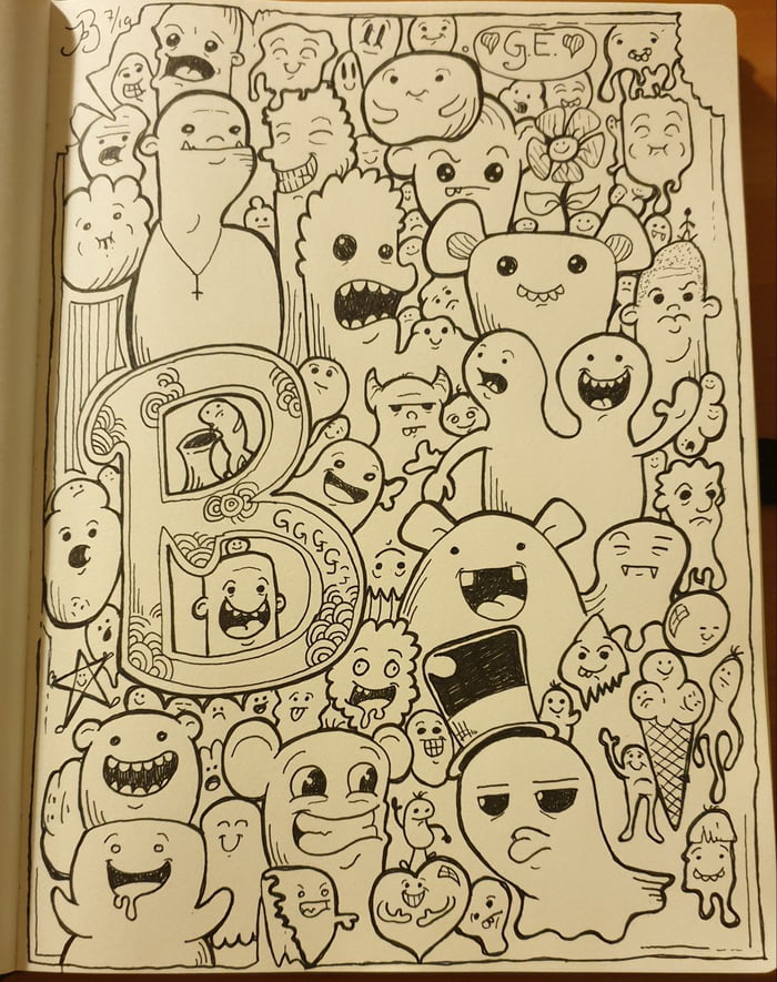 Felt good today, so good that i drew... just for you all feeling good ...