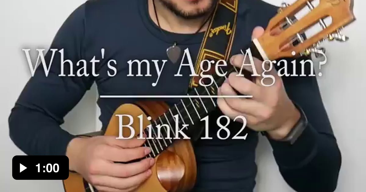 What's my age again ukulele version - 9GAG