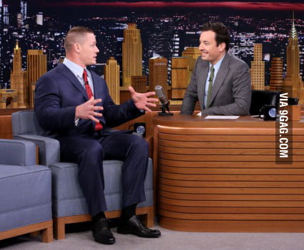 Why did Jimmy Fallon interview an empty chair? - 9GAG