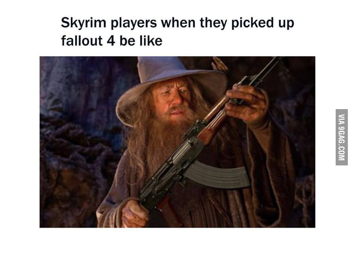 ''that's an odd looking crossbow'' - 9GAG