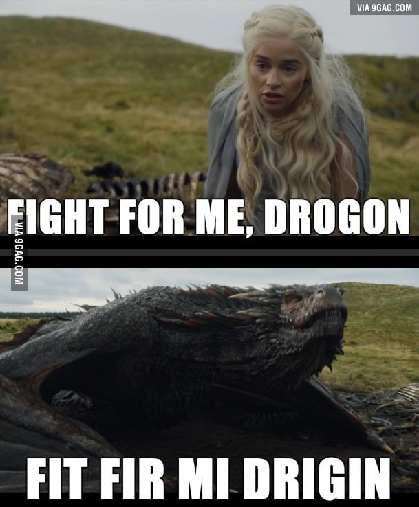Why u do dis drogon? - 9GAG
