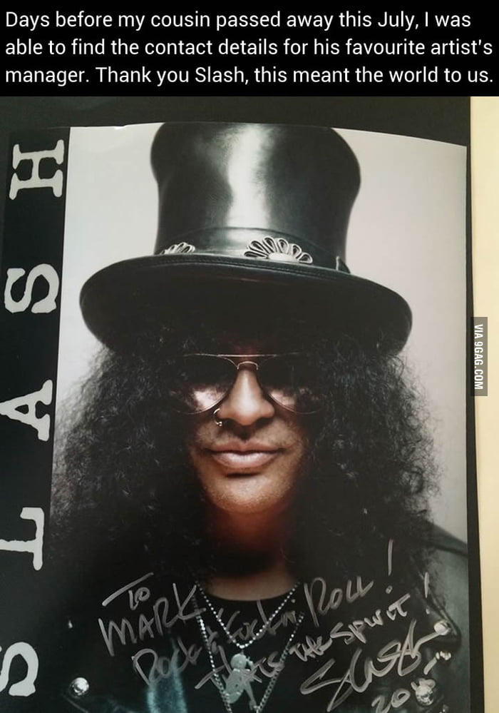 Good guy Slash - 9GAG