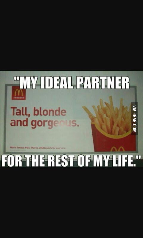 Tall, blonde & gorgeous. - 9GAG