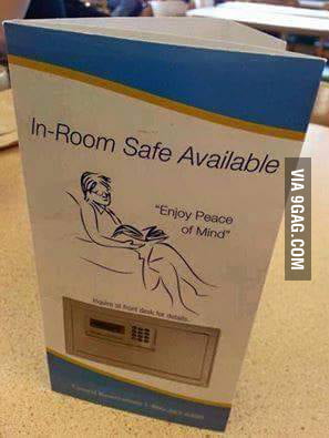 If you see something other than a man reading book then you have dirty ...