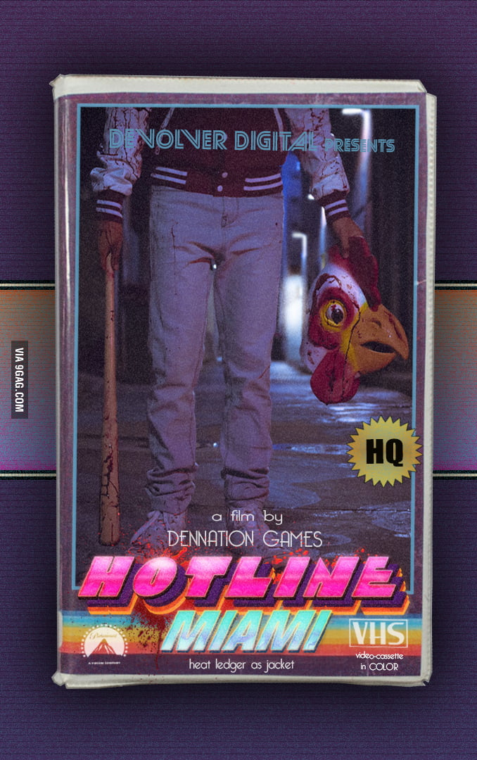 HOTLINE MIAMI VHS - 9GAG