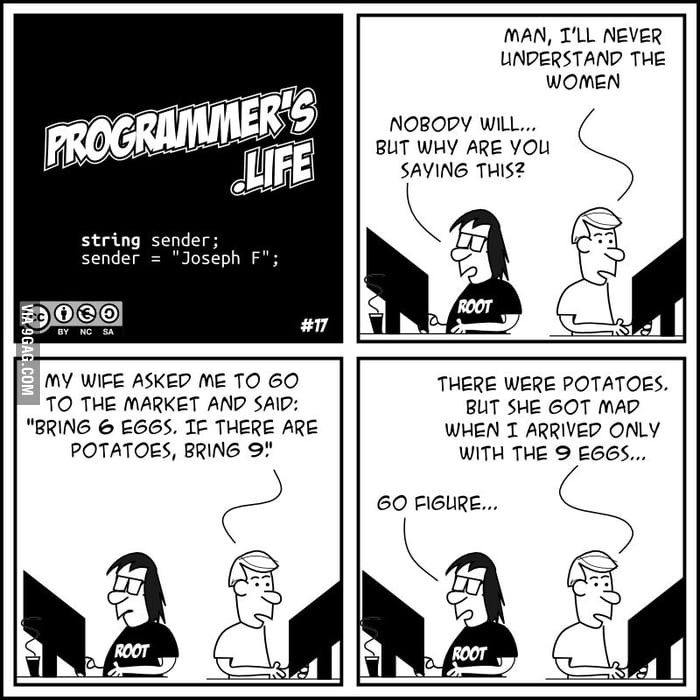 Programmer's logic... - 9GAG