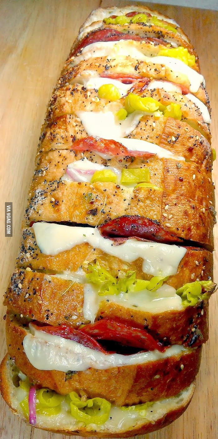 Italian Deli Crazy Bread - 9GAG
