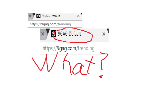 So trending is now Default? Come on 9gag we all know what's your ...
