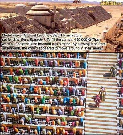 In "The Phantom Menace" (1999), the podracing crowd was made up of ...