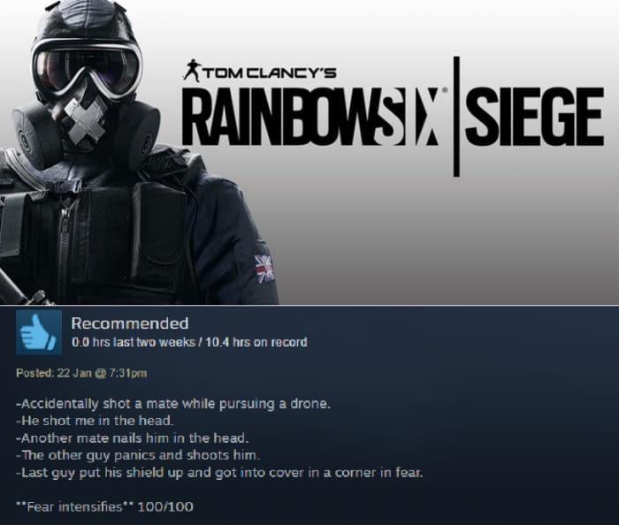 Best Rainbow Six Siege Review - 9GAG