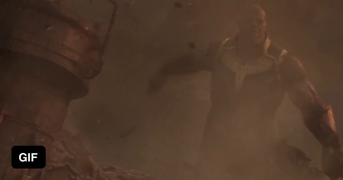 Epic short Fight. Thanos vs Strange - 9GAG