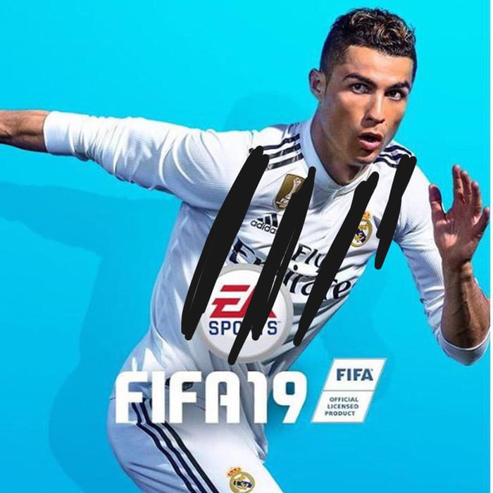 I just fixed the FIFA 2019 cover page - 9GAG