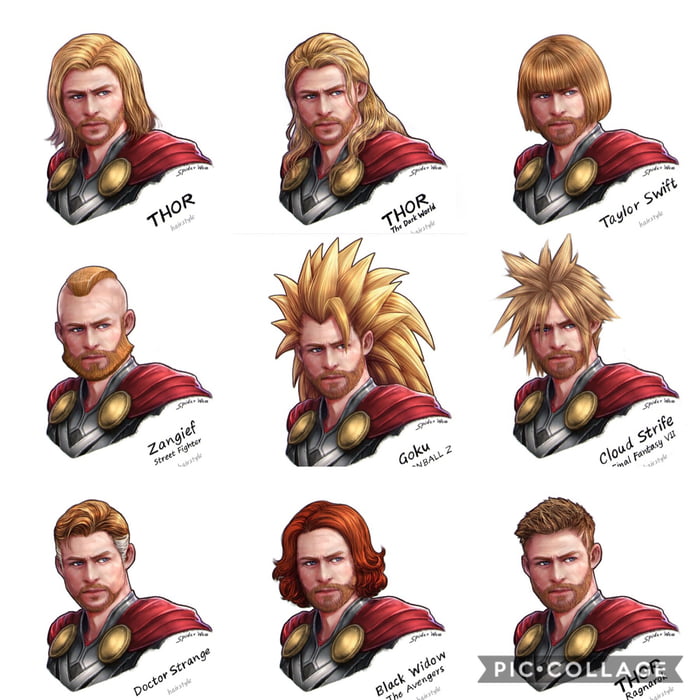 Thor’s hairstyle - 9GAG