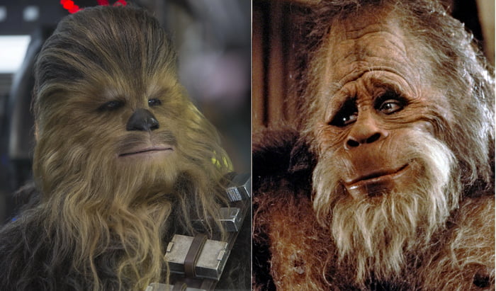 Wookiees and strange Wookiees in "Solo: A Star Wars Story" - 9GAG