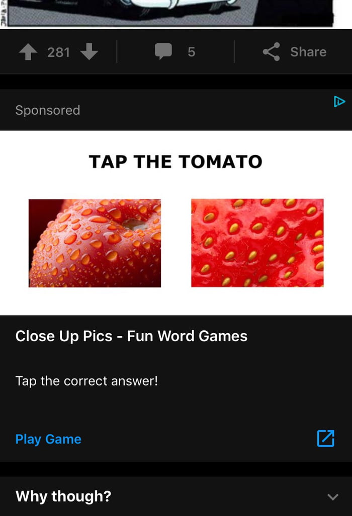 Ads and their click bait - 9GAG