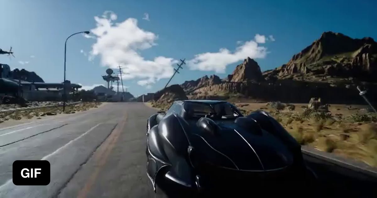 FINAL FANTASY XV CAR - 9GAG