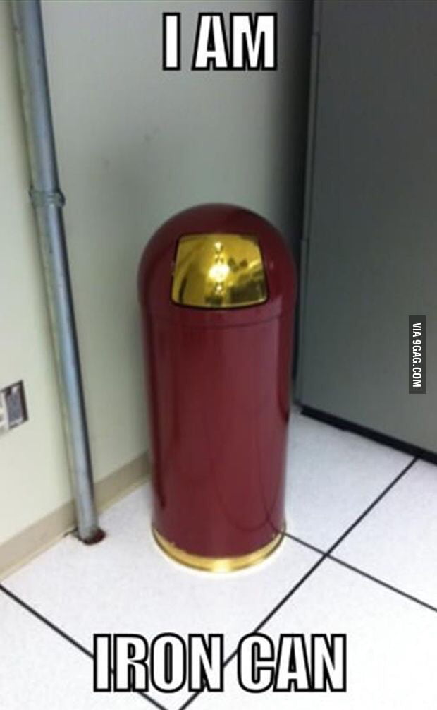I am Iron Can - 9GAG