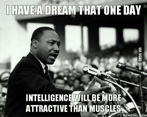 Intelligence > Muscles - 9GAG