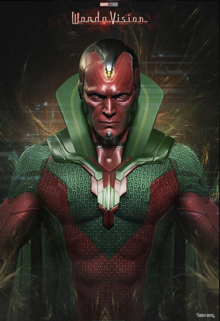 Vision fan art by Christ Ave41 - 9GAG
