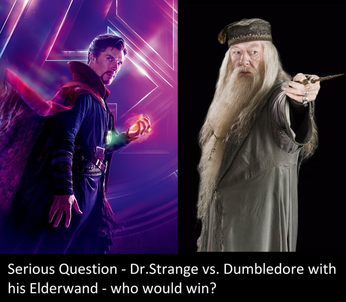 The MCU Wizard Vs The Headmaster Of Hogwarts 9GAG the-mcu-wizard-vs-the-headmaster-of-hogwarts-9gag